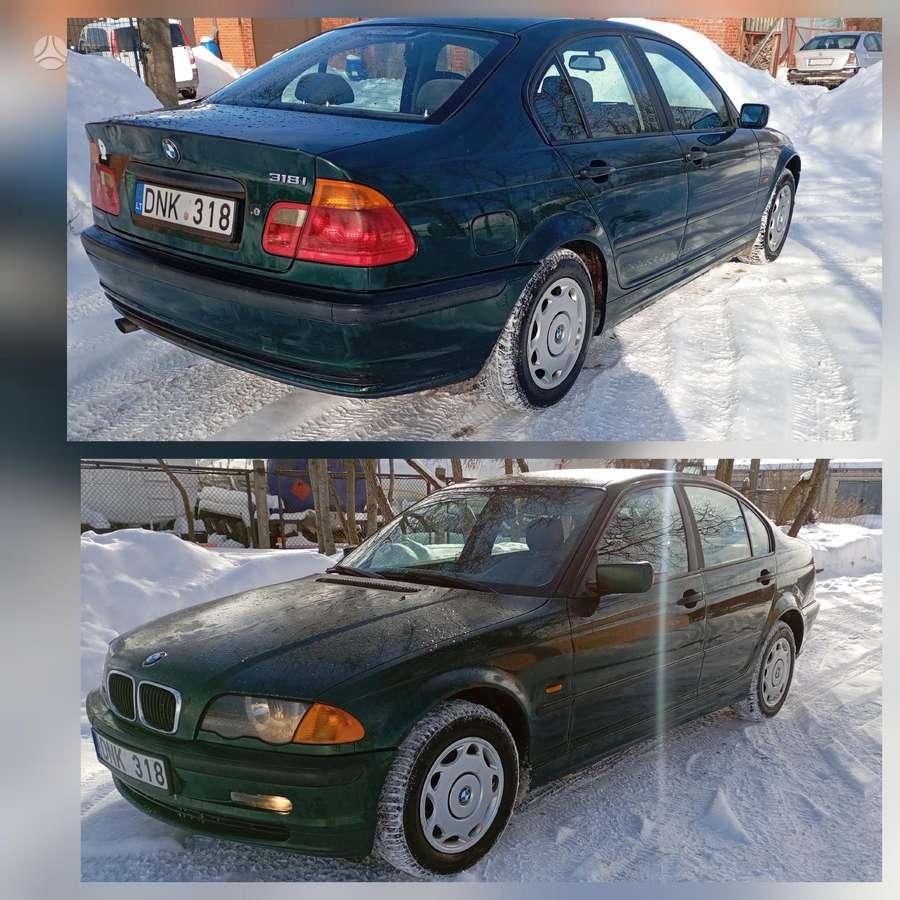 Zaļš BMW 318 1998 Utena, ar dzinēja tilpumu 1.90 L un nobraukumu 324 tūkst. km par 1550 €, foto 1 vietnē AUTOMOTO.COM.LV