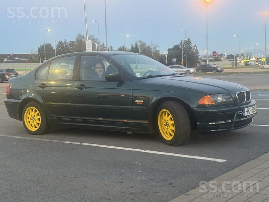 Zaļš BMW 318 1998 Rēzekne, ar dzinēja tilpumu 1.90 L un nobraukumu 243 tūkst. km par 1300 €, foto 3 vietnē AUTOMOTO.COM.LV