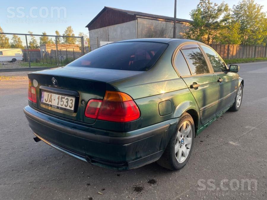 Zaļš BMW 318 1999 Liepāja, ar dzinēja tilpumu 1.80 L un nobraukumu 335 tūkst. km par 950 €, foto 4 vietnē AUTOMOTO.COM.LV