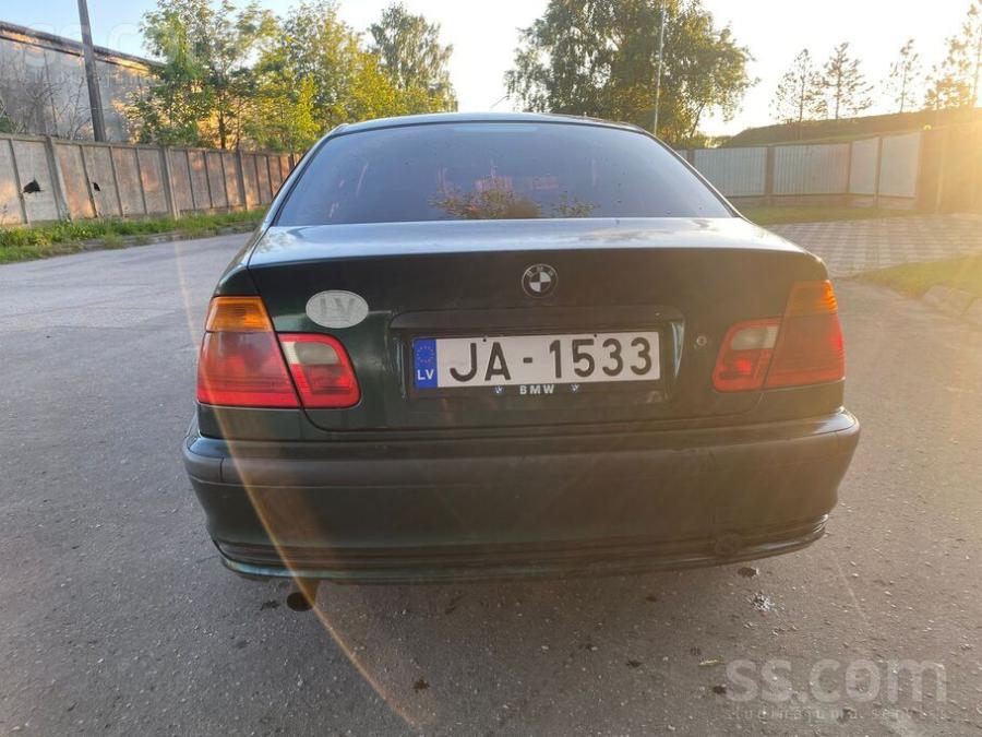 Zaļš BMW 318 1999 Liepāja, ar dzinēja tilpumu 1.80 L un nobraukumu 335 tūkst. km par 950 €, foto 5 vietnē AUTOMOTO.COM.LV