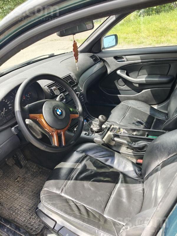 Zaļš BMW 318 1999 Rīga, ar dzinēja tilpumu 1.80 L un nobraukumu 328 tūkst. km par 2200 €, foto 3 vietnē AUTOMOTO.COM.LV