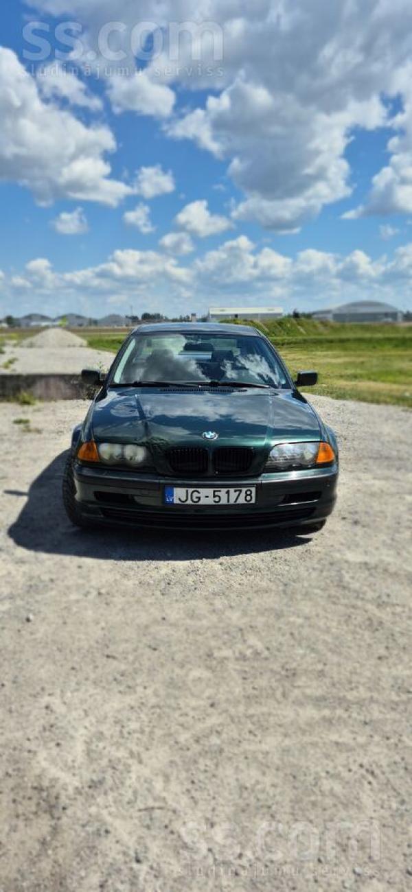 Зеленый БМВ 318 1999 в Рига, объемом двигателя 1.90 л и пробегом 304 тыс. км за 1599 €, фото 3 на AUTOMOTO.COM.LV
