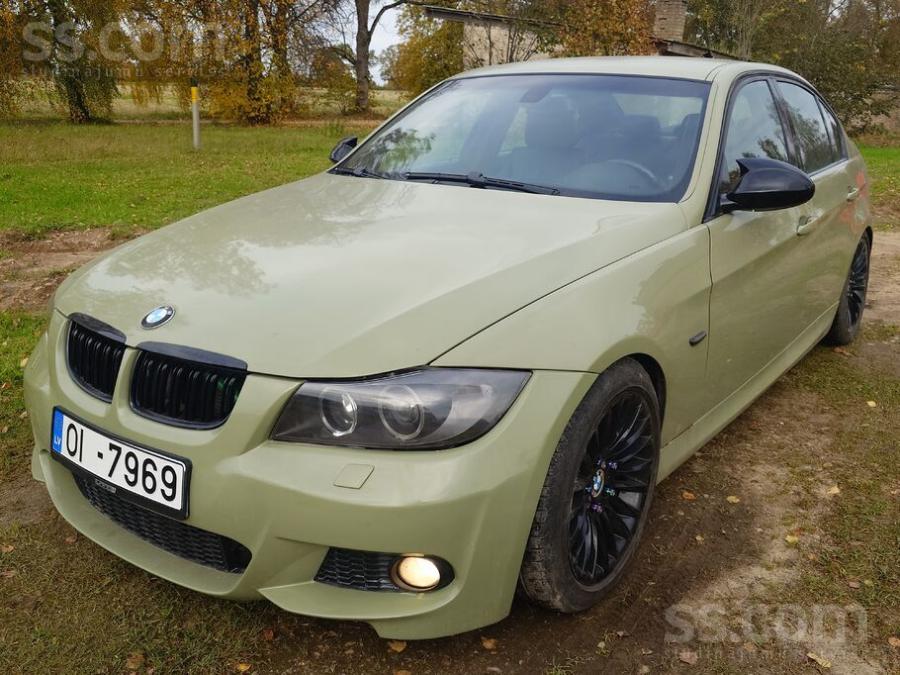 Green BMW 318 2008 in Limbazi, with an engine capacity of 2.50 L and mileage of 318 thousand km for 6000 €, photo 1 on AUTOMOTO.COM.LV