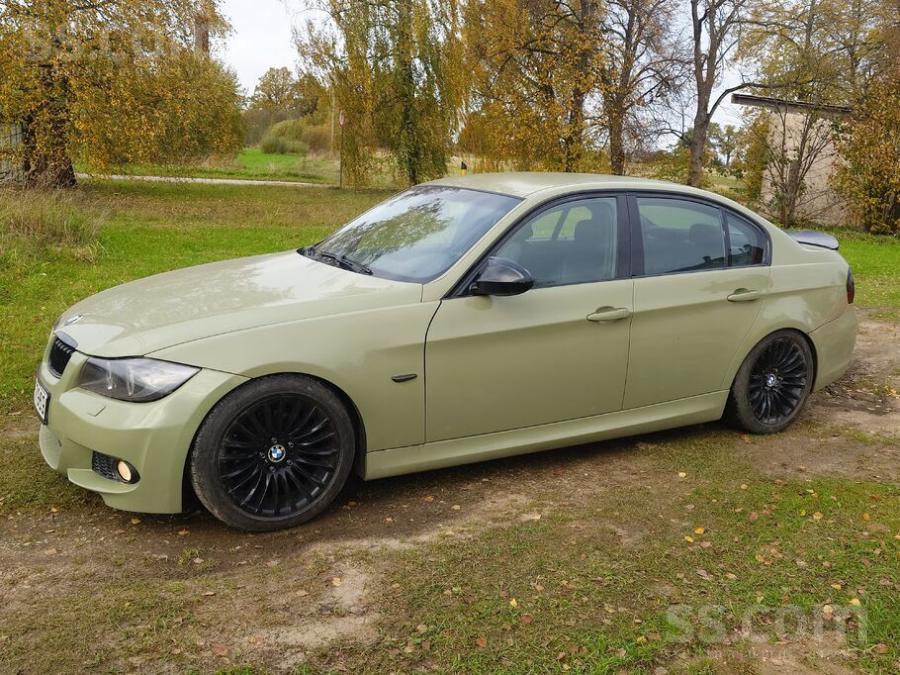 Green BMW 318 2008 in Limbazi, with an engine capacity of 2.50 L and mileage of 318 thousand km for 6000 €, photo 7 on AUTOMOTO.COM.LV