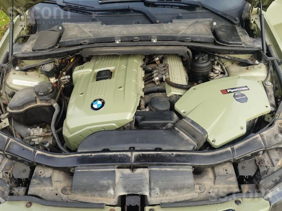 Green BMW 318 2008 in Limbazi, with an engine capacity of 2.50 L and mileage of 318 thousand km for 6000 €, photo 9 on AUTOMOTO.COM.LV