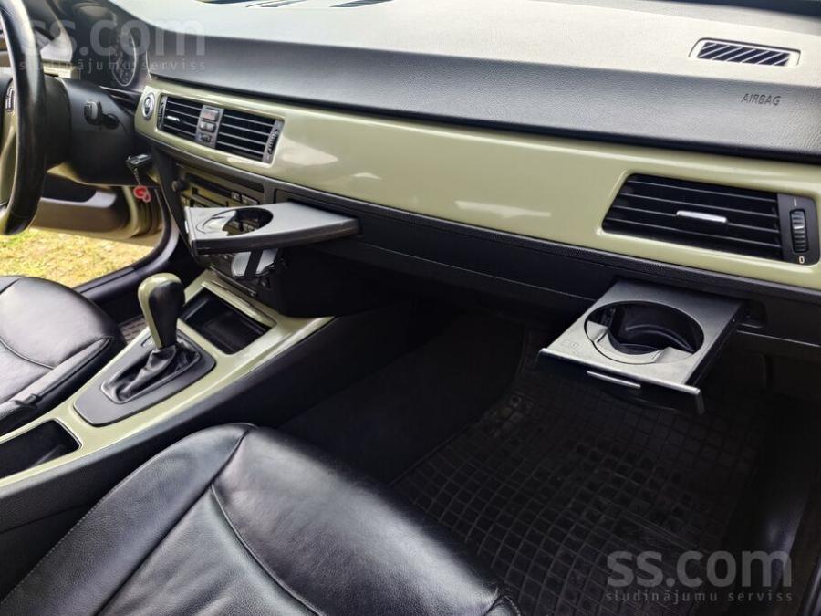 Green BMW 318 2008 in Limbazi, with an engine capacity of 2.50 L and mileage of 318 thousand km for 6000 €, photo 17 on AUTOMOTO.COM.LV