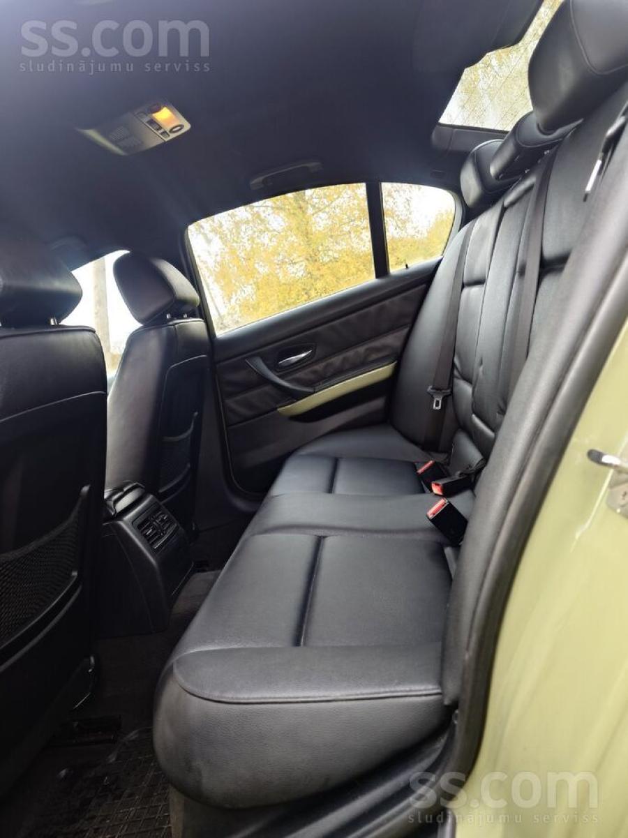 Green BMW 318 2008 in Limbazi, with an engine capacity of 2.50 L and mileage of 318 thousand km for 6000 €, photo 20 on AUTOMOTO.COM.LV