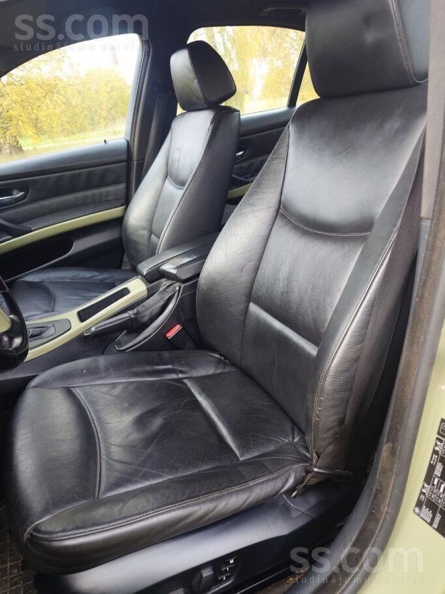 Green BMW 318 2008 in Limbazi, with an engine capacity of 2.50 L and mileage of 318 thousand km for 6000 €, photo 21 on AUTOMOTO.COM.LV