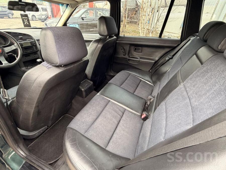 Zaļš BMW 318 1999 Liepāja, ar dzinēja tilpumu 1.70 L un nobraukumu 370 tūkst. km par 2350 €, foto 7 vietnē AUTOMOTO.COM.LV