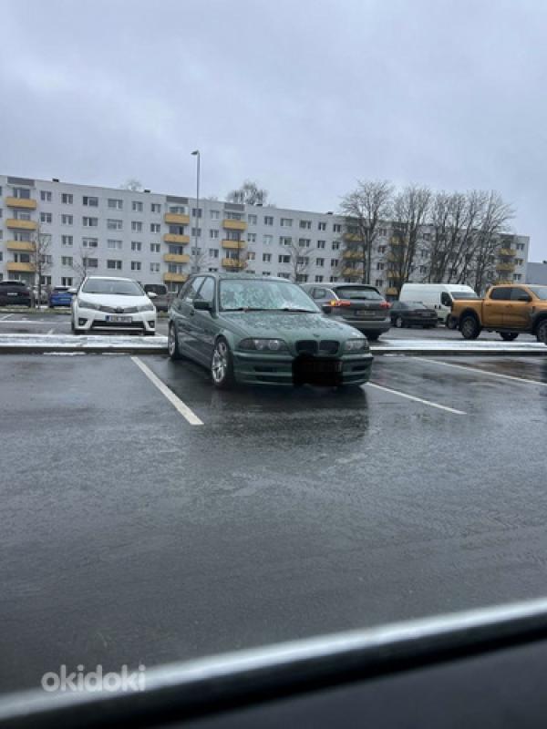 Green BMW 318 1999 in Tallinn, with an engine capacity of 1.80 L and mileage of 330 thousand km for 1450 €, photo 4 on AUTOMOTO.COM.LV