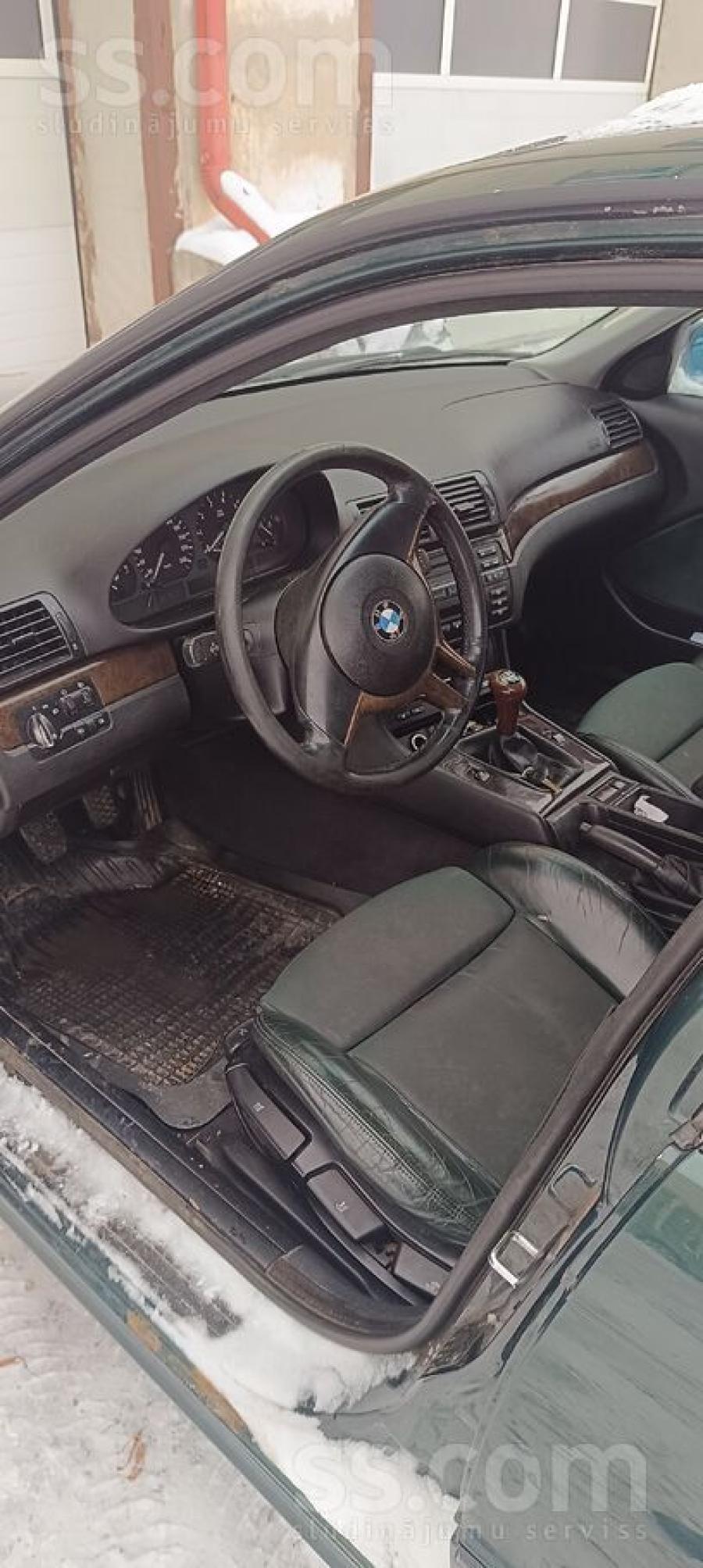Zaļš BMW 318 2001 Alūksne, ar dzinēja tilpumu 1.80 L un nobraukumu 309 tūkst. km par 1200 €, foto 3 vietnē AUTOMOTO.COM.LV