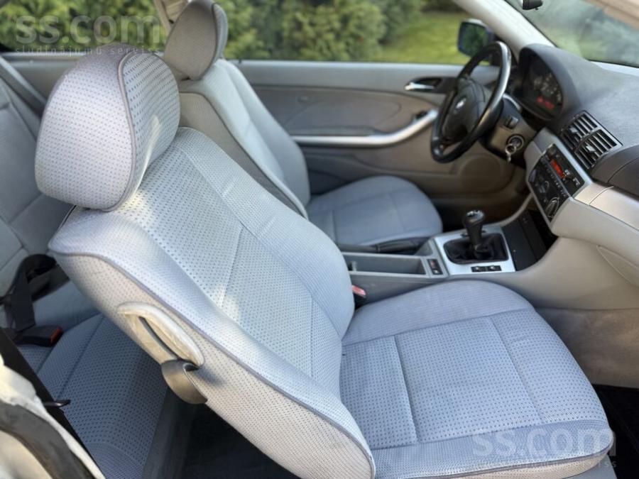 Grey BMW 318 2000 in Riga, with an engine capacity of 1.80 L and mileage of 297 thousand km for 2450 €, photo 27 on AUTOMOTO.COM.LV