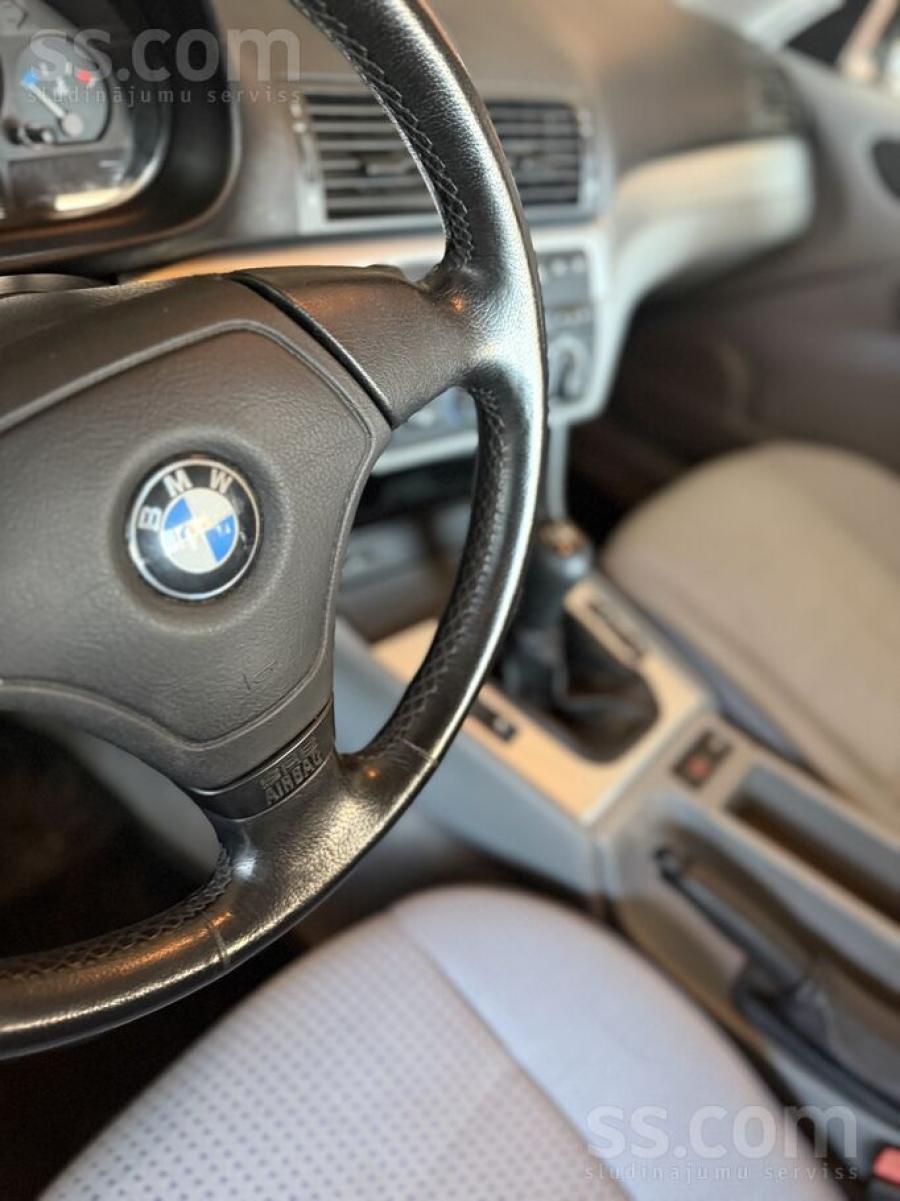 Grey BMW 318 2000 in Riga, with an engine capacity of 1.80 L and mileage of 297 thousand km for 2450 €, photo 29 on AUTOMOTO.COM.LV