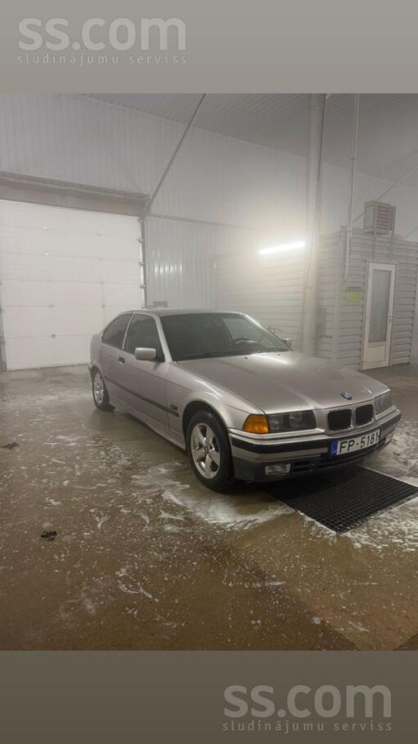Pelēks BMW 318 1994 Kuldīga, ar dzinēja tilpumu 1.80 L un nobraukumu 340 tūkst. km par 2150 €, foto 1 vietnē AUTOMOTO.COM.LV