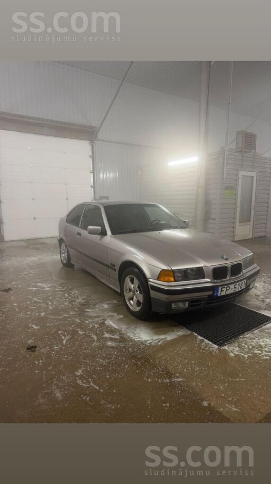 Pelēks BMW 318 1994 Kuldīga, ar dzinēja tilpumu 1.80 L un nobraukumu 340 tūkst. km par 2150 €, foto 1 vietnē AUTOMOTO.COM.LV