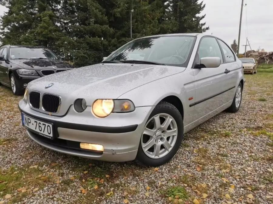 Pelēks BMW 318 2002 Kuldīga, ar dzinēja tilpumu 2.00 L un nobraukumu 247 tūkst. km par 2150 €, foto 1 vietnē AUTOMOTO.COM.LV