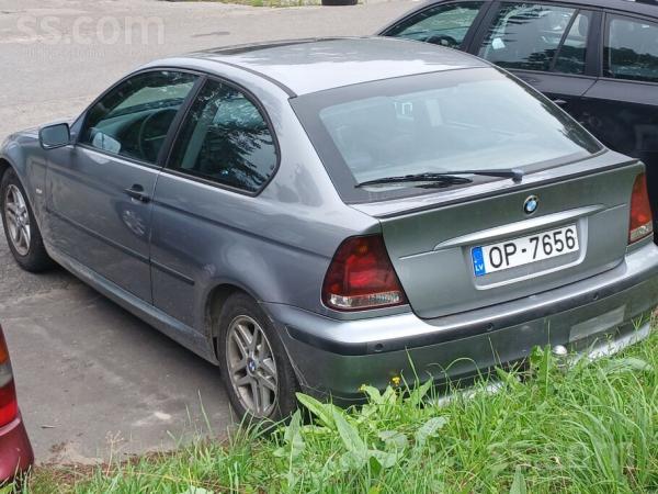 Серый БМВ 318 2003 в Рига, объемом двигателя 1.80 л и пробегом 217 тыс. км за 1990 €, фото 3 на AUTOMOTO.COM.LV