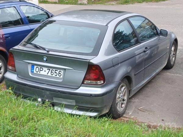 Pelēks BMW 318 2003 Rīga, ar dzinēja tilpumu 2.00 L un nobraukumu 217 tūkst. km par 2300 €, foto 2 vietnē AUTOMOTO.COM.LV