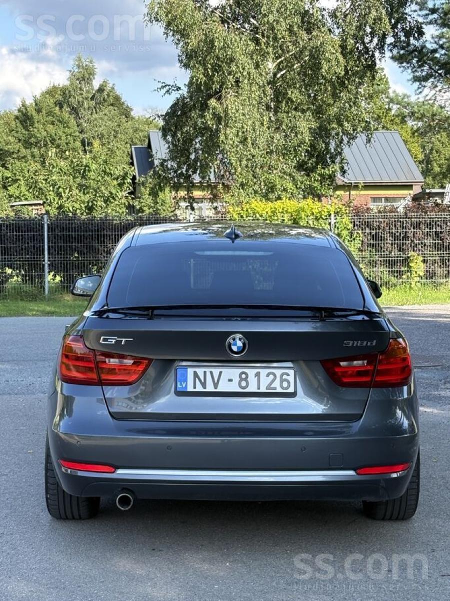 Grey BMW 318 2014 in Riga, with an engine capacity of 2.00 L and mileage of 306 thousand km for 9200 €, photo 7 on AUTOMOTO.COM.LV