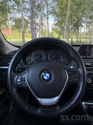 Grey BMW 318 2014 in Riga, with an engine capacity of 2.00 L and mileage of 306 thousand km for 9200 €, photo 14 on AUTOMOTO.COM.LV