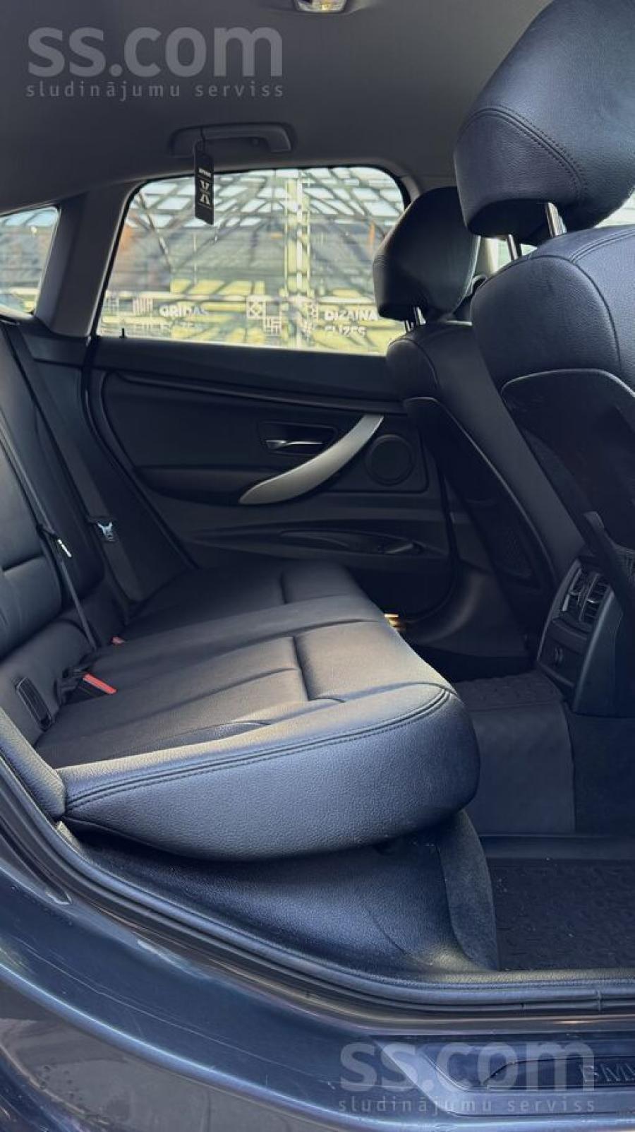 Grey BMW 318 2015 in Riga, with an engine capacity of 2.00 L and mileage of 291 thousand km for 11300 €, photo 12 on AUTOMOTO.COM.LV
