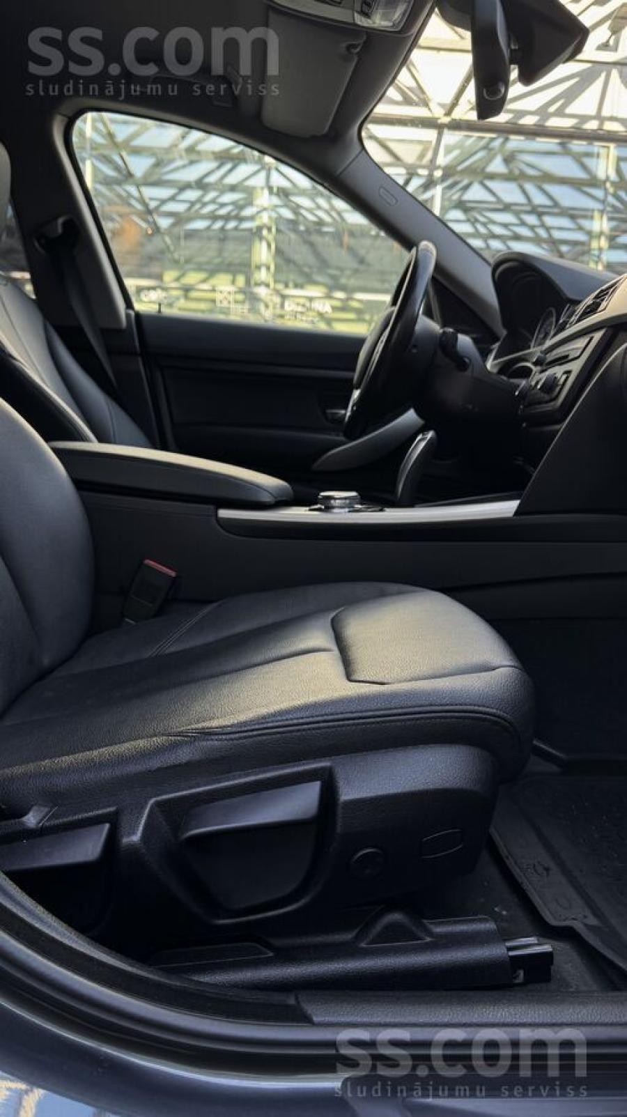 Grey BMW 318 2015 in Riga, with an engine capacity of 2.00 L and mileage of 291 thousand km for 11300 €, photo 14 on AUTOMOTO.COM.LV