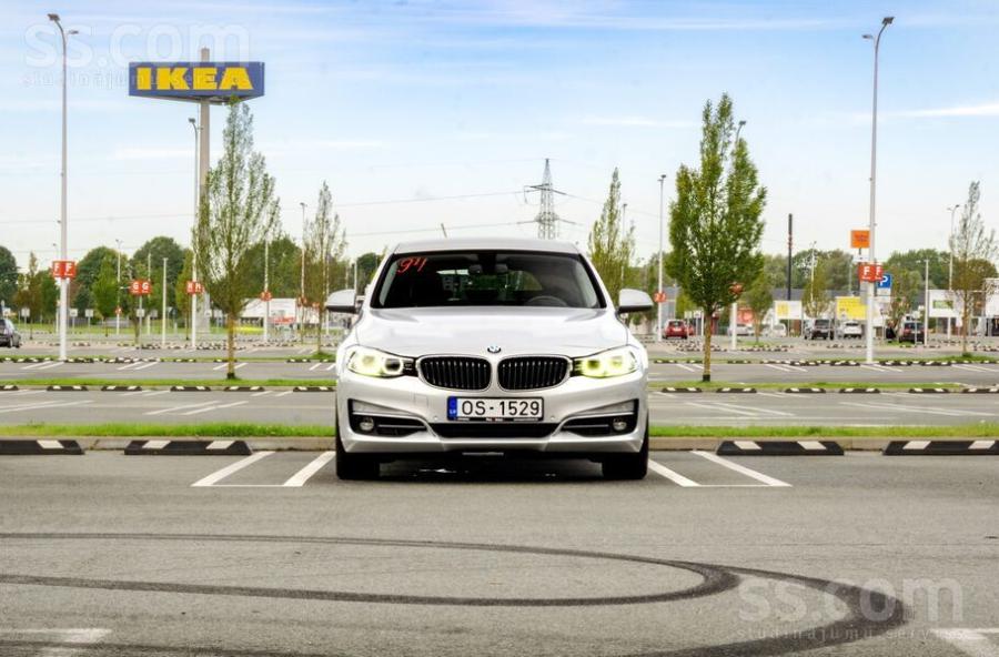 Grey BMW 318 2016 in Riga, with an engine capacity of 2.00 L and mileage of 178 thousand km for 14290 €, photo 4 on AUTOMOTO.COM.LV