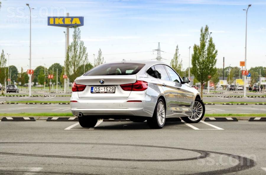 Grey BMW 318 2016 in Riga, with an engine capacity of 2.00 L and mileage of 178 thousand km for 14290 €, photo 7 on AUTOMOTO.COM.LV