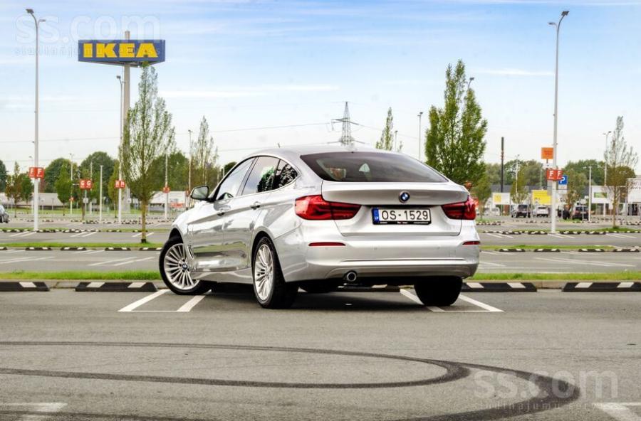 Grey BMW 318 2016 in Riga, with an engine capacity of 2.00 L and mileage of 178 thousand km for 14290 €, photo 9 on AUTOMOTO.COM.LV