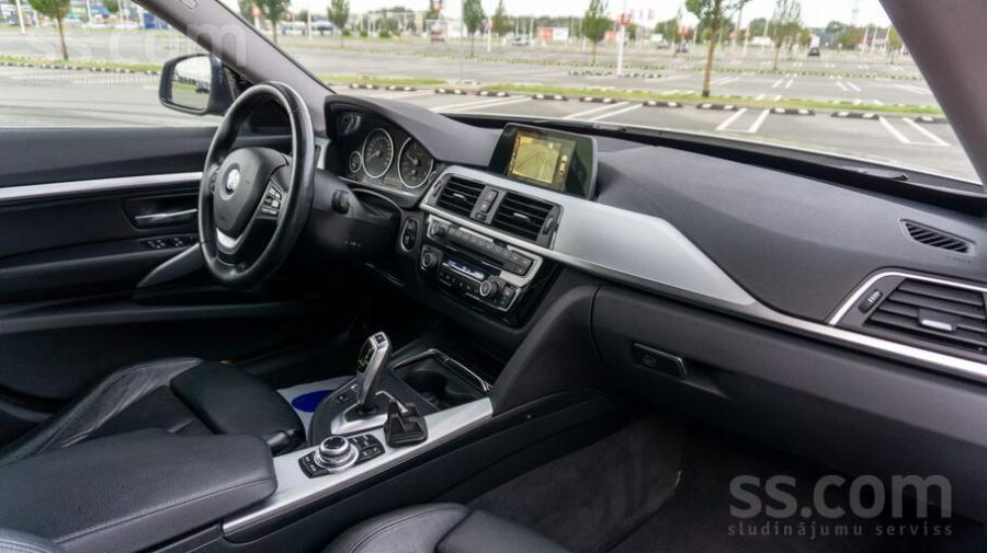 Grey BMW 318 2016 in Riga, with an engine capacity of 2.00 L and mileage of 178 thousand km for 14290 €, photo 12 on AUTOMOTO.COM.LV