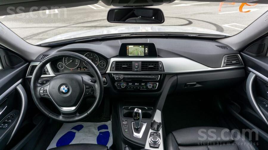 Grey BMW 318 2016 in Riga, with an engine capacity of 2.00 L and mileage of 178 thousand km for 14290 €, photo 13 on AUTOMOTO.COM.LV
