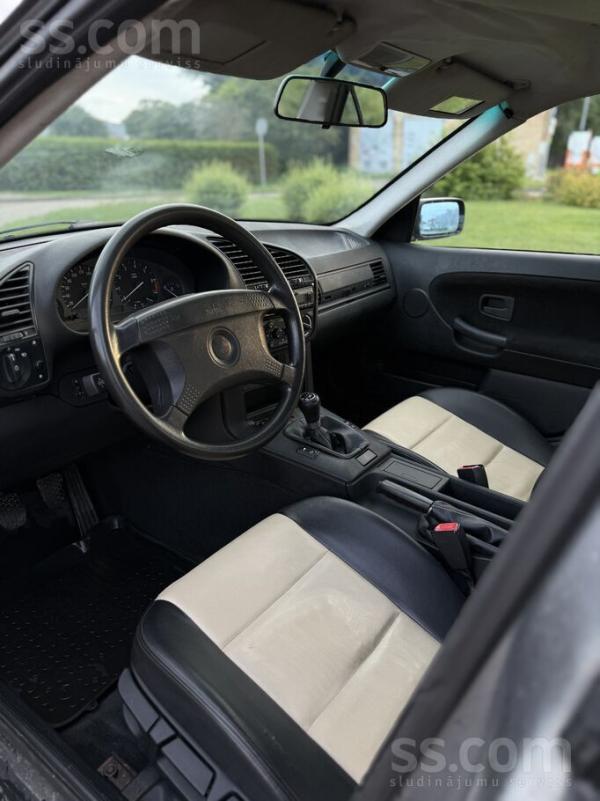 Grey BMW 318 1993 in Liepaja, with an engine capacity of 2.00 L and mileage of 438 thousand km for 3450 €, photo 5 on AUTOMOTO.COM.LV