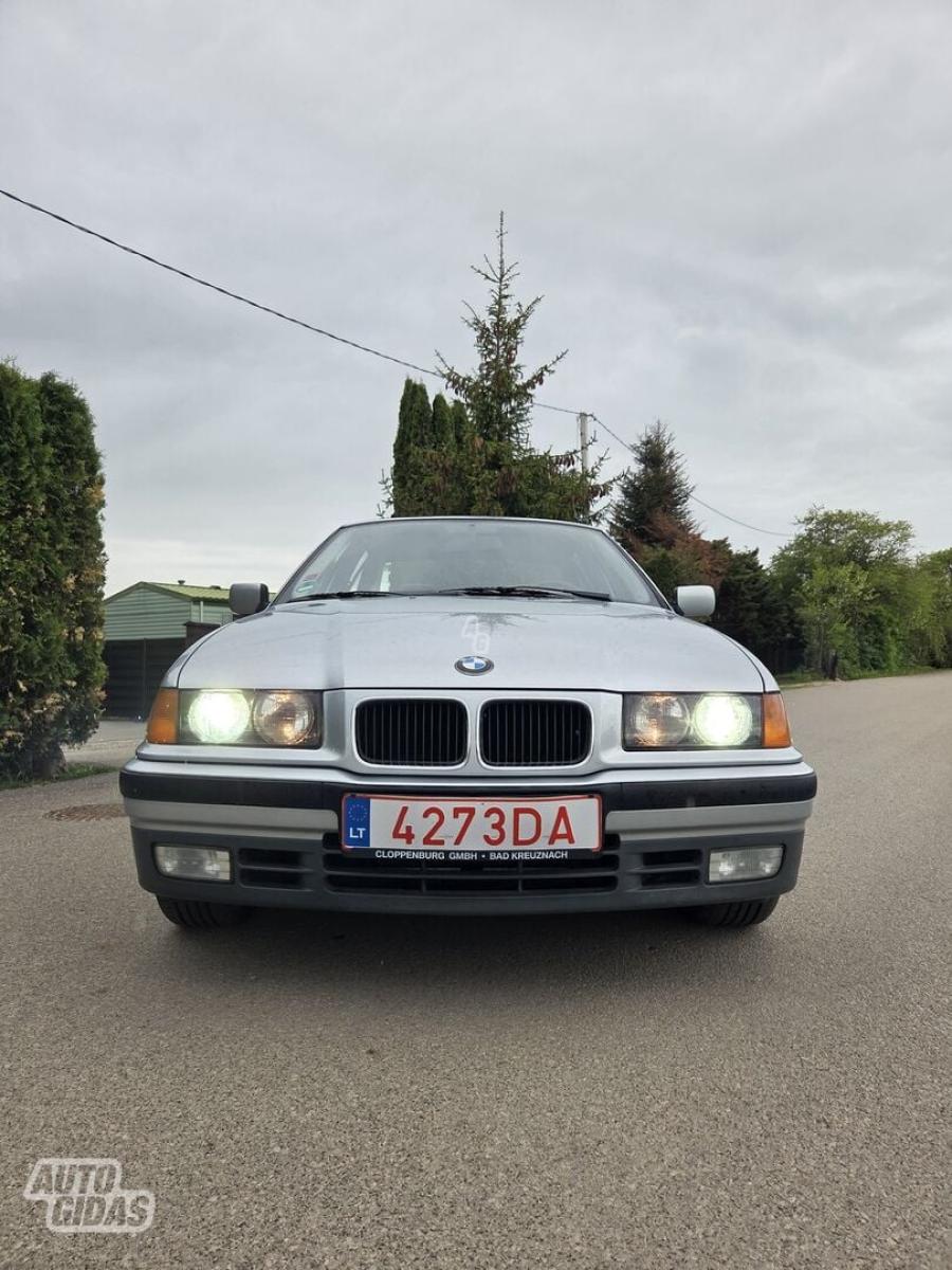 Pelēks BMW 318 1996 Marijampole, ar dzinēja tilpumu 1.80 L un nobraukumu 130 tūkst. km par 3600 €, foto 6 vietnē AUTOMOTO.COM.LV