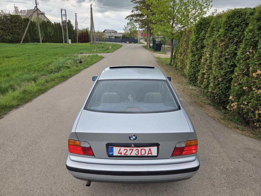 Pelēks BMW 318 1996 Marijampole, ar dzinēja tilpumu 1.80 L un nobraukumu 130 tūkst. km par 3600 €, foto 10 vietnē AUTOMOTO.COM.LV