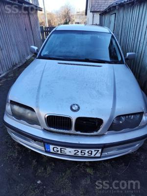 Pelēks BMW 318 1998 Ventspils, ar dzinēja tilpumu 1.60 L un nobraukumu 405 tūkst. km par 500 €, foto  vietnē AUTOMOTO.COM.LV