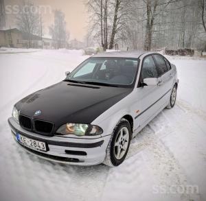 Grey BMW 318 2000 in Tukums, with an engine capacity of 1.90 L and mileage of 316 thousand km for 1550 €, photo 3 on AUTOMOTO.COM.LV