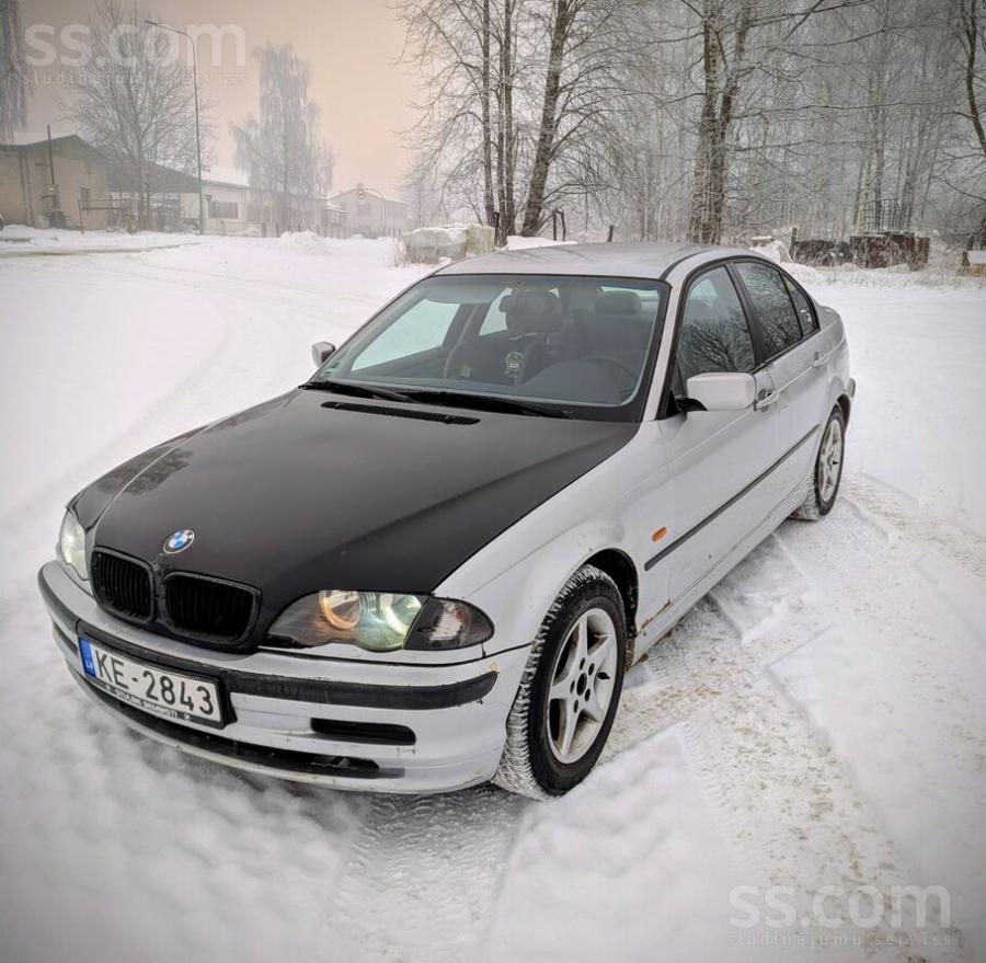 Grey BMW 318 2000 in Tukums, with an engine capacity of 1.90 L and mileage of 316 thousand km for 1550 €, photo 3 on AUTOMOTO.COM.LV