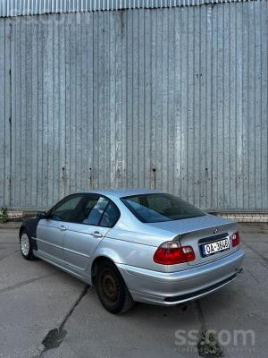 Grey BMW 318 2000 in Riga, with an engine capacity of 1.90 L and mileage of 217 thousand km for 1200 €, photo 4 on AUTOMOTO.COM.LV