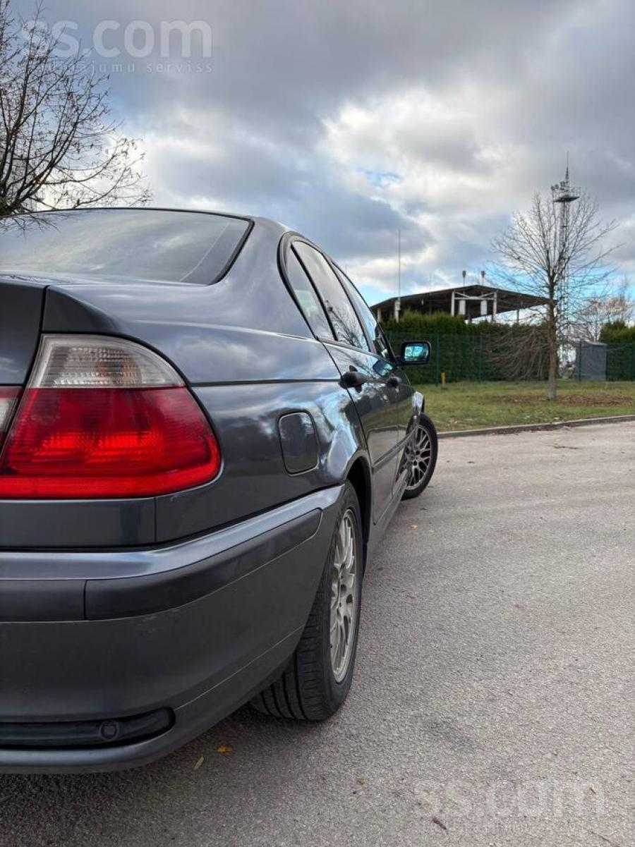Pelēks BMW 318 2001 Rīga, ar dzinēja tilpumu 1.90 L un nobraukumu 246 tūkst. km par 2000 €, foto 6 vietnē AUTOMOTO.COM.LV