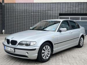 Grey BMW 318 2001 in Vilnius, with an engine capacity of 2.00 L and mileage of 238 thousand km for 950 €, photo  on AUTOMOTO.COM.LV
