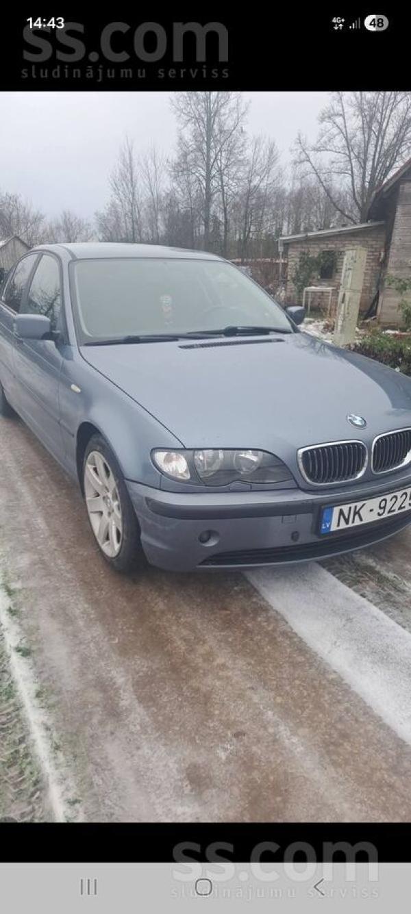 Grey BMW 318 2002 in Valmiera, with an engine capacity of 2.00 L and mileage of 259 thousand km for 1600 €, photo 2 on AUTOMOTO.COM.LV