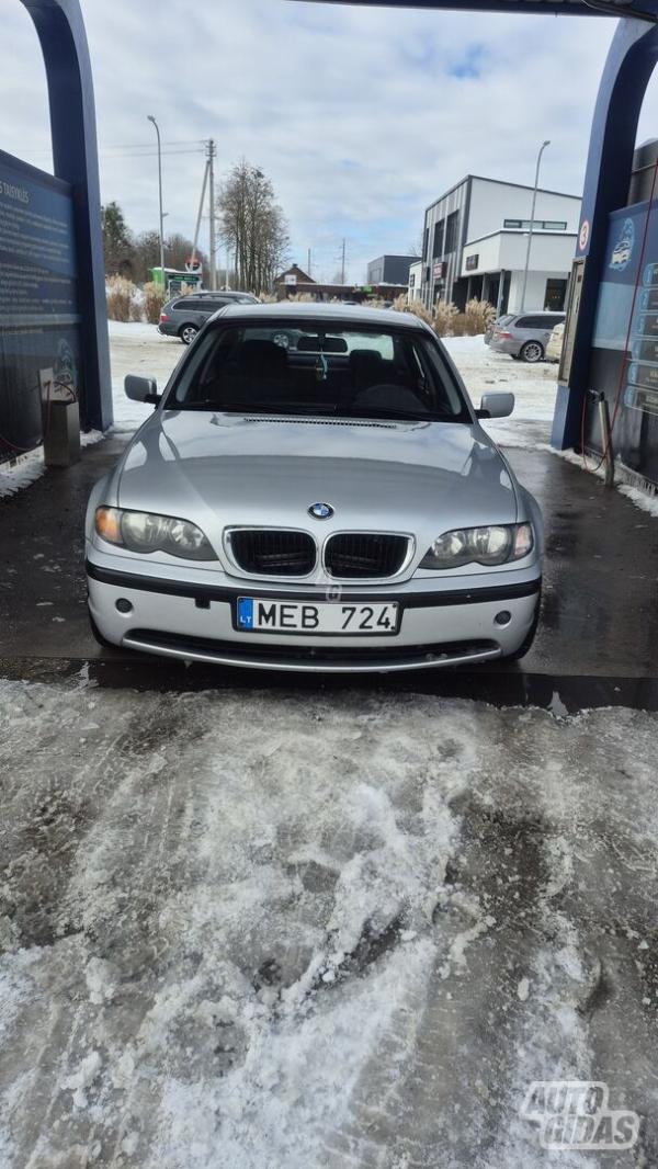 Pelēks BMW 318 2002 Kauņa, ar dzinēja tilpumu 2.00 L un nobraukumu 340 tūkst. km par 850 €, foto 1 vietnē AUTOMOTO.COM.LV