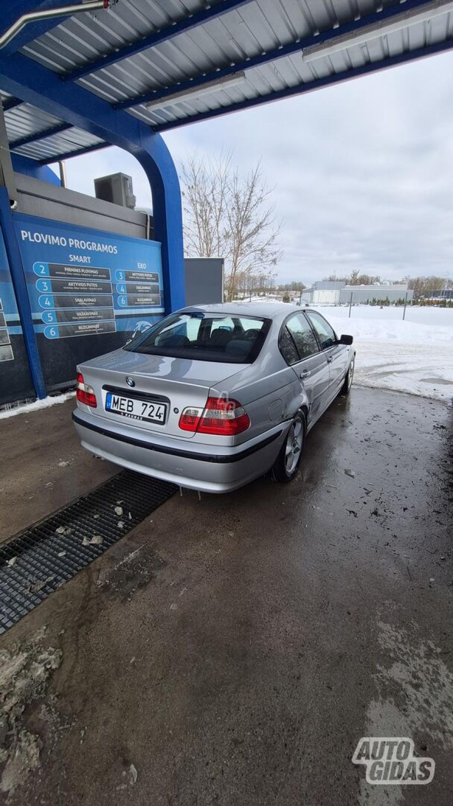 Pelēks BMW 318 2002 Kauņa, ar dzinēja tilpumu 2.00 L un nobraukumu 340 tūkst. km par 850 €, foto 6 vietnē AUTOMOTO.COM.LV