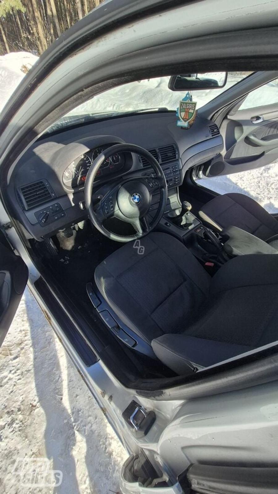 Pelēks BMW 318 2002 Kauņa, ar dzinēja tilpumu 2.00 L un nobraukumu 340 tūkst. km par 850 €, foto 9 vietnē AUTOMOTO.COM.LV