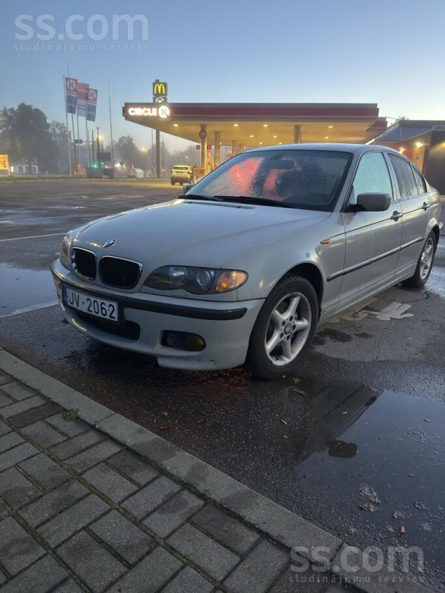 Pelēks BMW 318 2002 Jelgava, ar dzinēja tilpumu 2.00 L un nobraukumu 355 tūkst. km par 1200 €, foto 6 vietnē AUTOMOTO.COM.LV