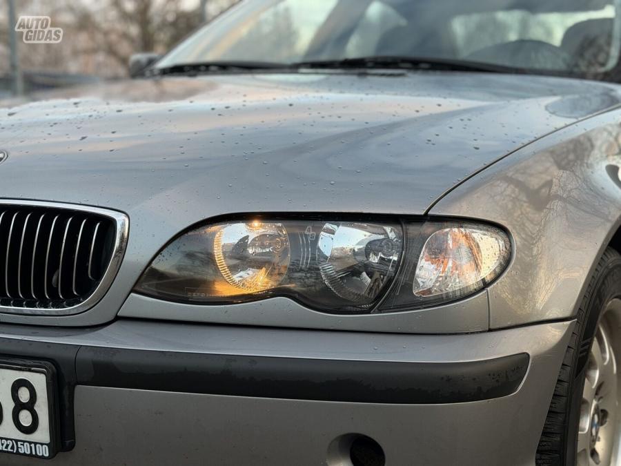 Pelēks BMW 318 2003 Šauļi, ar dzinēja tilpumu 2.00 L un nobraukumu 330 tūkst. km par 1250 €, foto 8 vietnē AUTOMOTO.COM.LV
