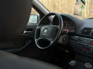 Pelēks BMW 318 2003 Šauļi, ar dzinēja tilpumu 2.00 L un nobraukumu 330 tūkst. km par 1250 €, foto 14 vietnē AUTOMOTO.COM.LV