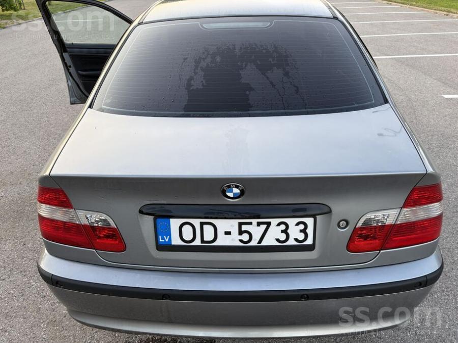 Grey BMW 318 2003 in Bauska, with an engine capacity of 2.00 L and mileage of 365 thousand km for 2900 €, photo 9 on AUTOMOTO.COM.LV