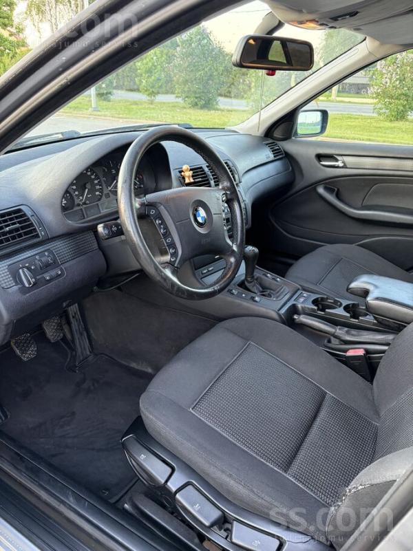 Pelēks BMW 318 2003 Bauska, ar dzinēja tilpumu 2.00 L un nobraukumu 365 tūkst. km par 2900 €, foto 9 vietnē AUTOMOTO.COM.LV