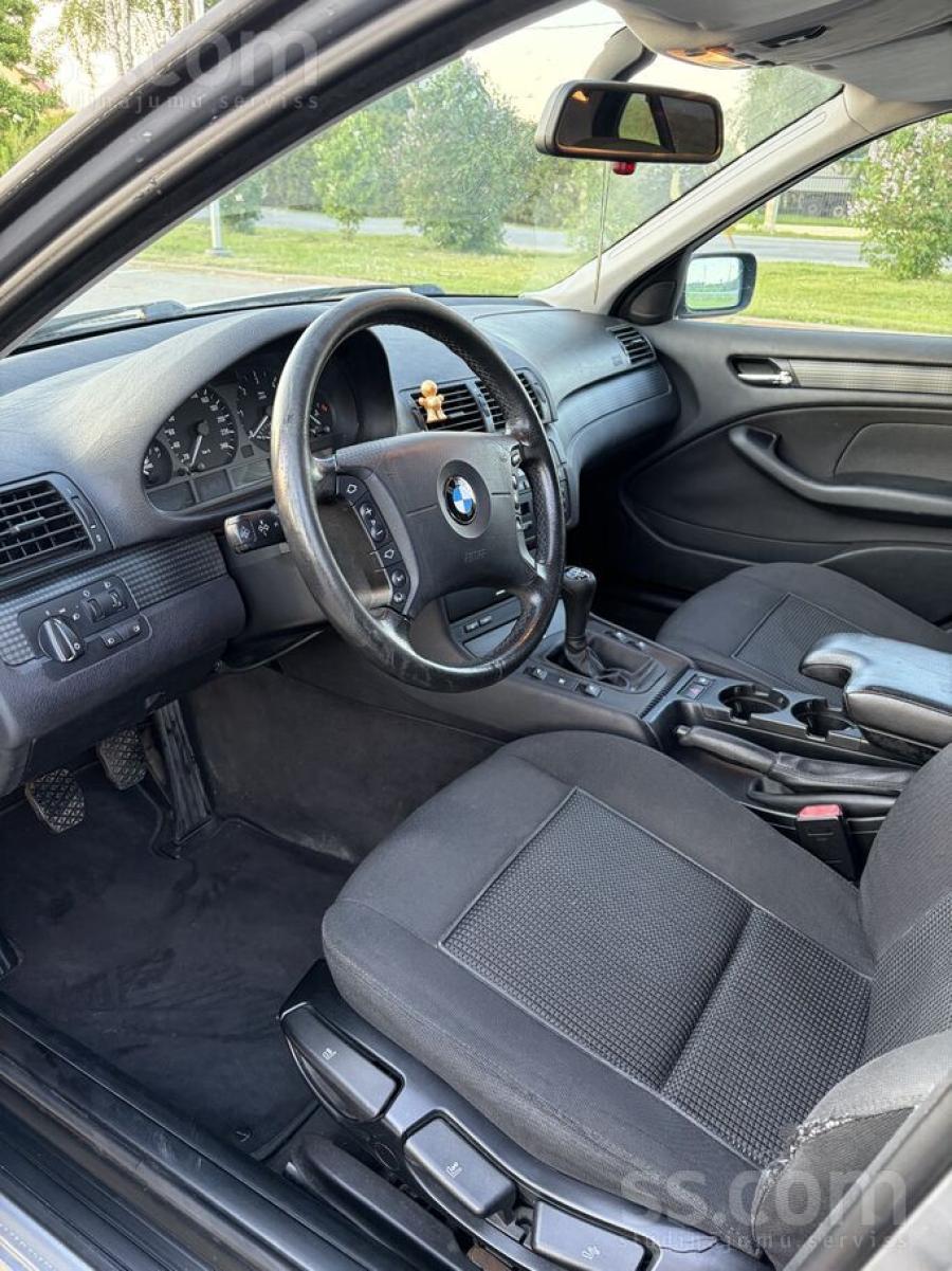 Grey BMW 318 2003 in Bauska, with an engine capacity of 2.00 L and mileage of 365 thousand km for 2900 €, photo 10 on AUTOMOTO.COM.LV